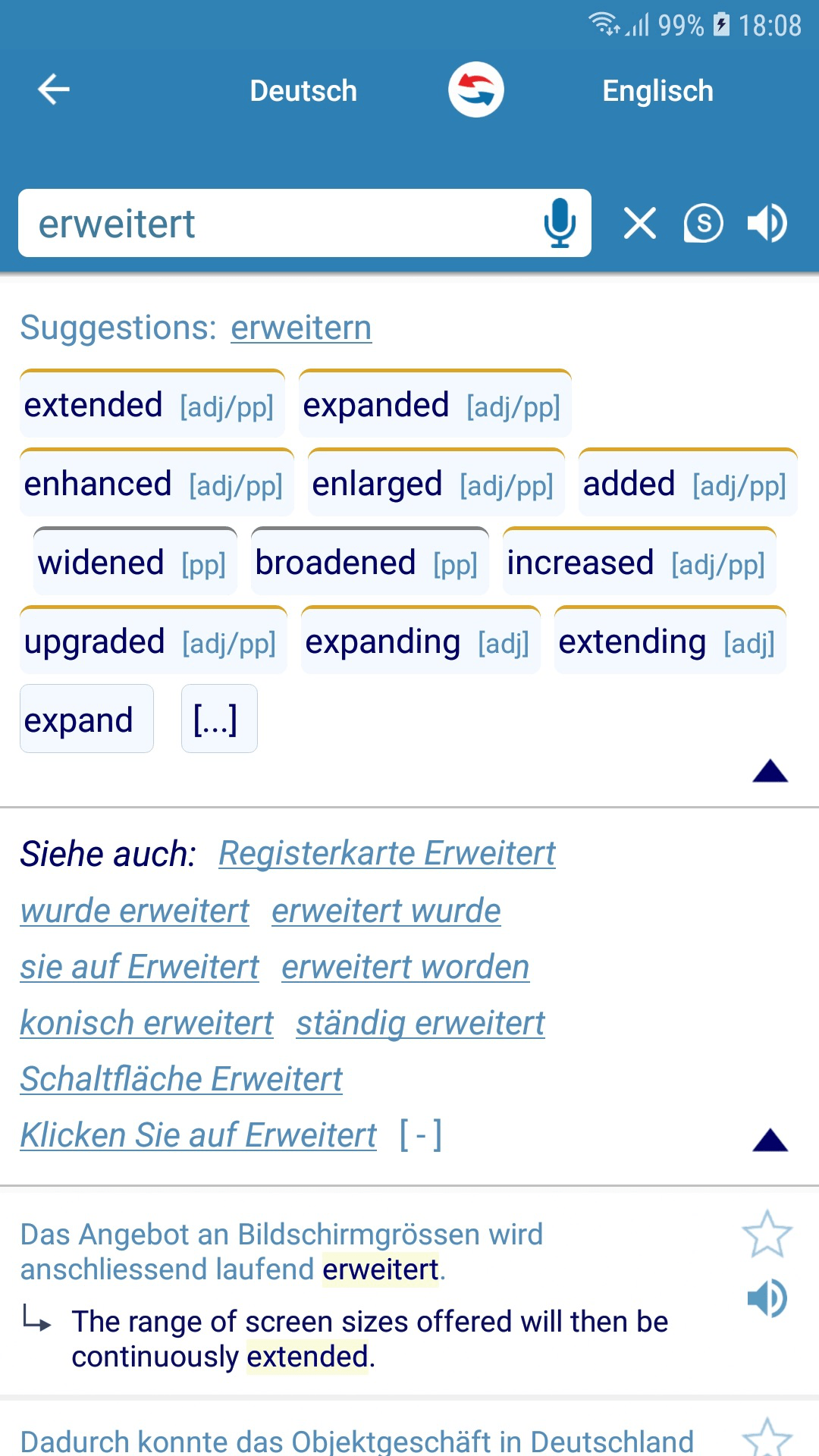 Reverso Context | Reverso Übersetungsapp für iOS und Android, mobiler ...