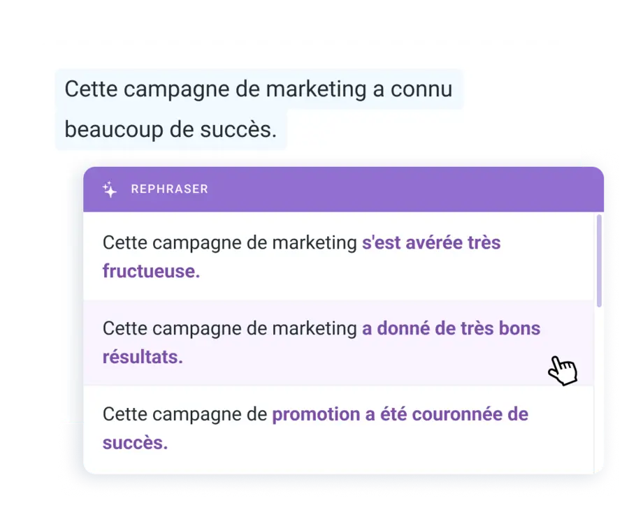 Correcteur d'orthographe et de grammaire - Français - Reverso