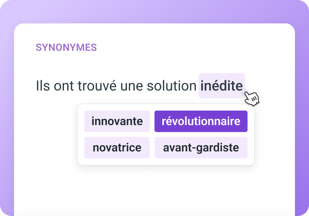 Correcteur d'orthographe et de grammaire - Français - Reverso